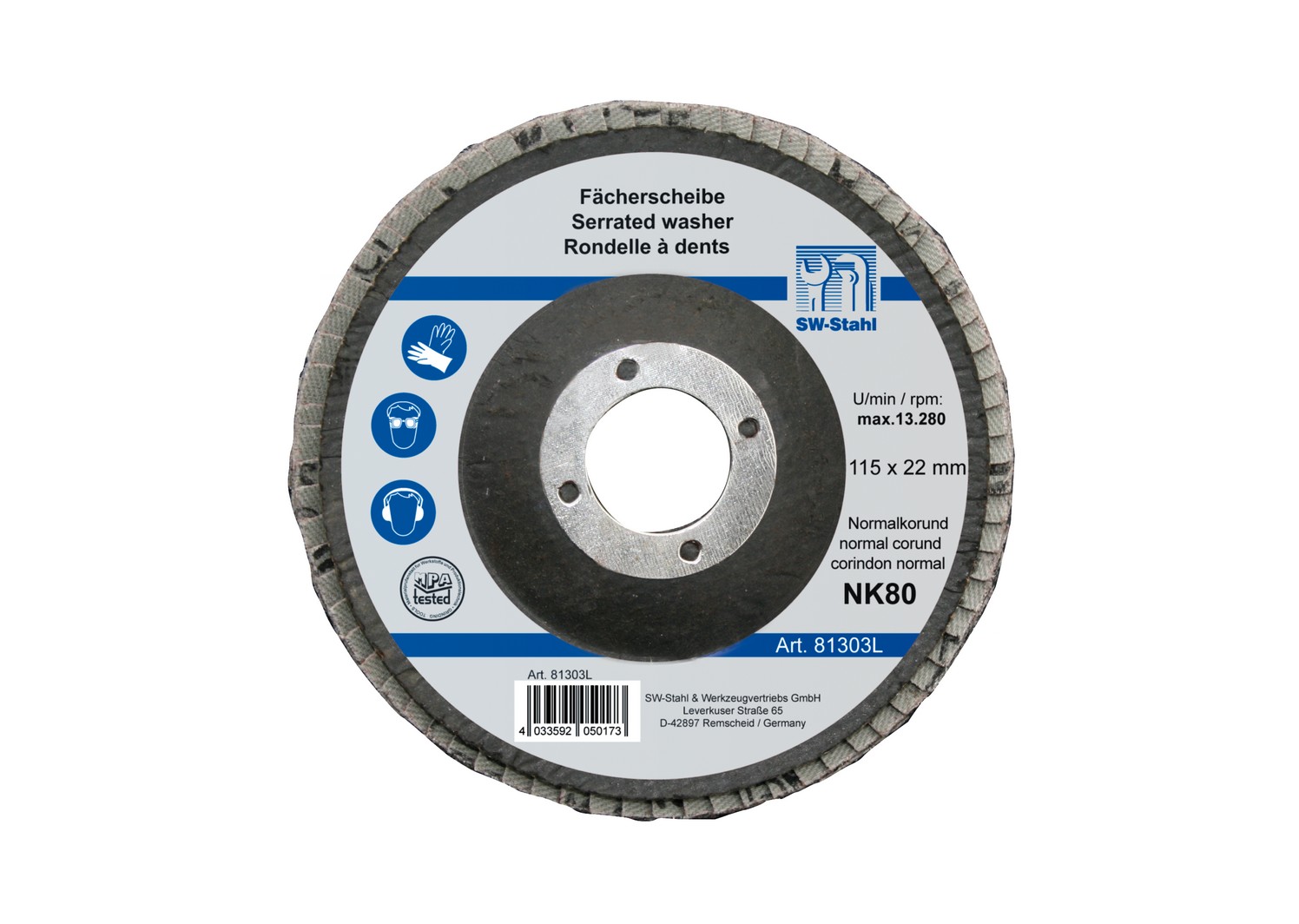 Lamelasti brusni disk 81303l